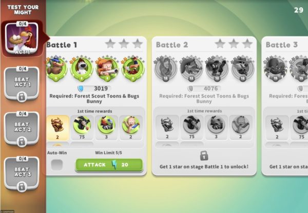 Power up your Scout toons! – Looney Tunes World of Mayhem