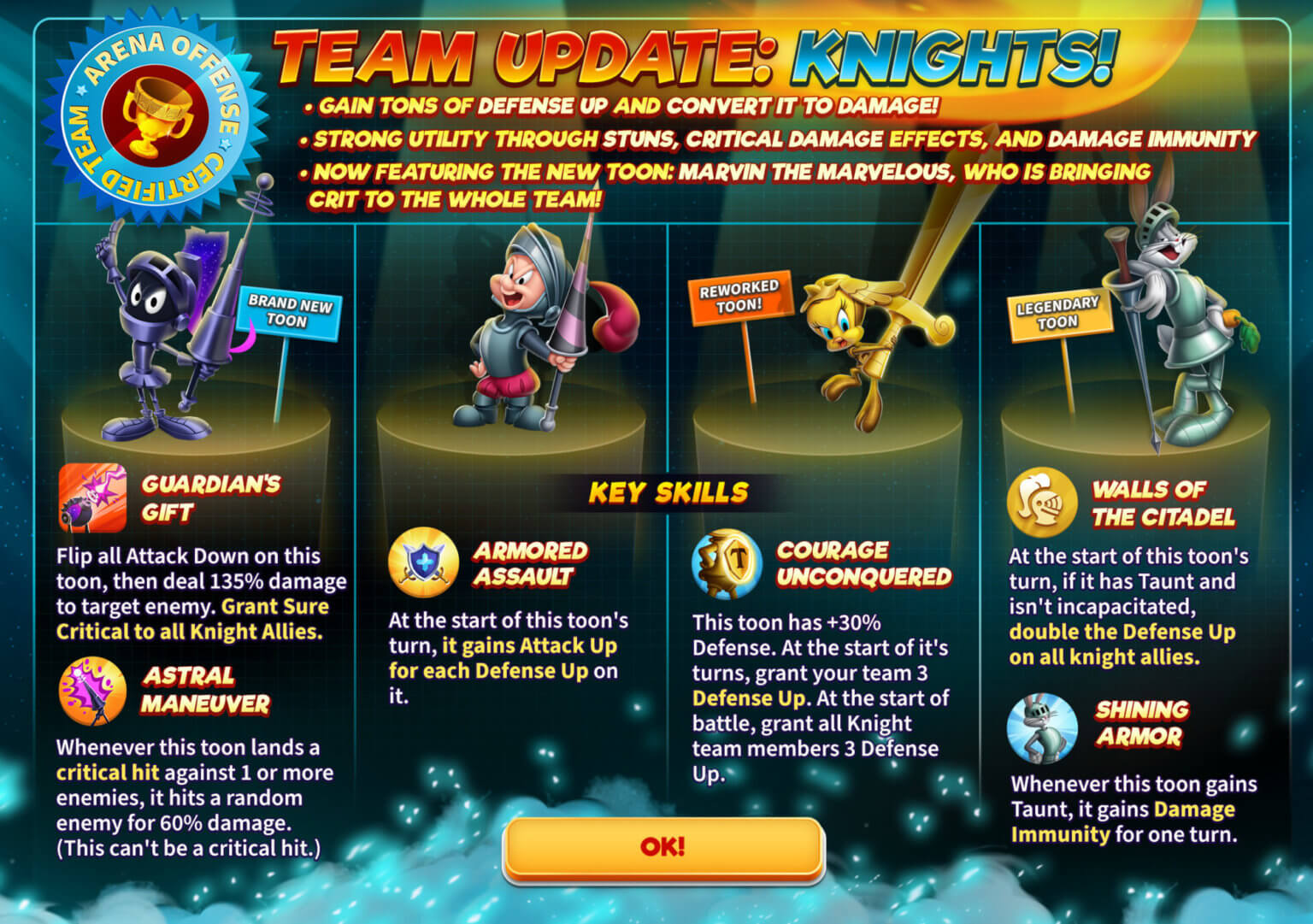 Starry Knight – Looney Tunes World of Mayhem