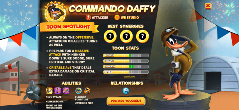 Event Overview: Commando Daffy – Looney Tunes World of Mayhem