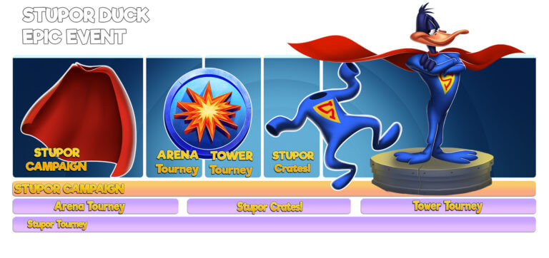 EVENT OVERVIEW: STUPOR DUCK! – Looney Tunes World of Mayhem