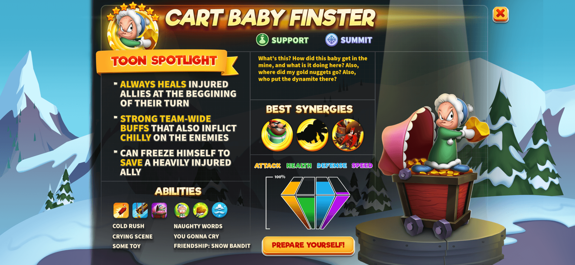 Event Overview: Cart Baby Finster – Looney Tunes World of Mayhem