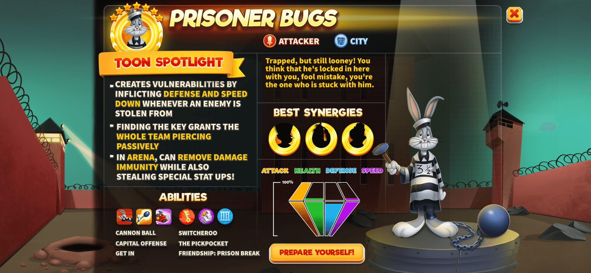 Event Overview: Prisoner Bugs – Looney Tunes World of Mayhem