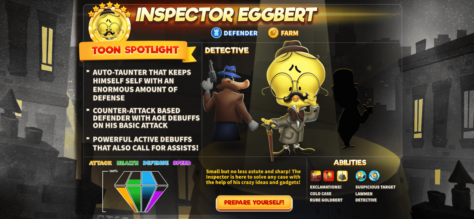 Event Overview: Inspector Eggbert – Looney Tunes World of Mayhem