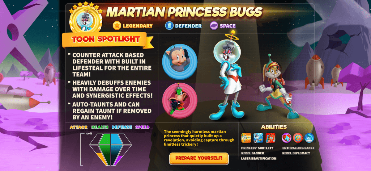 Event Overview: Martian Princess Bugs – Looney Tunes World of Mayhem