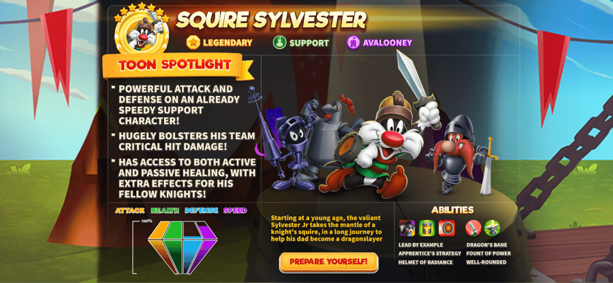 Event Overview: Squire Sylvester Jr – Looney Tunes World of Mayhem