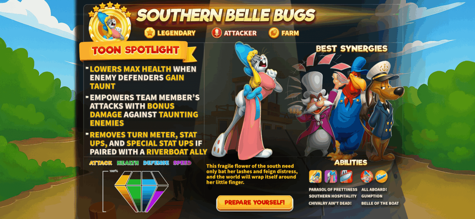 Event Overview: Southern Belle Bugs – Looney Tunes World of Mayhem