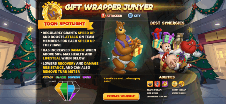 Event Overview: Gift Wrapper Junyer – Looney Tunes World of Mayhem